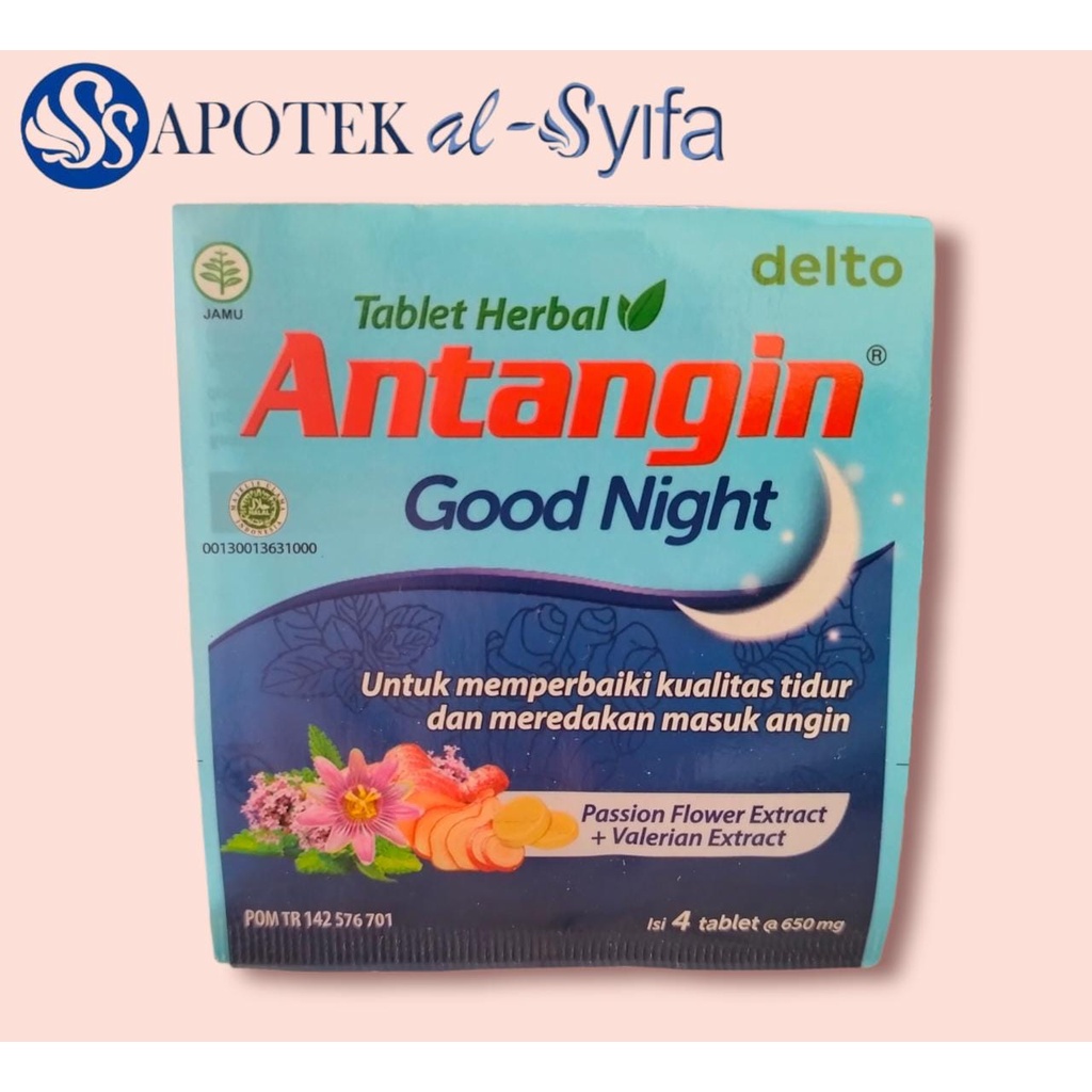 Jual Antangin Good Night 1 strip isi 4 tablet | Shopee Indonesia