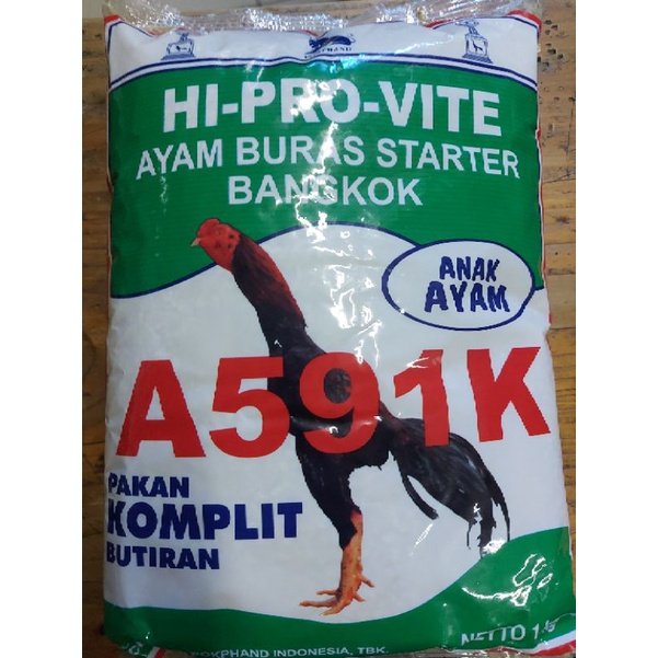 Jual A 591 PUR ANAK AYAM BANGKOK HI PRO VIT 1 KG | Shopee Indonesia