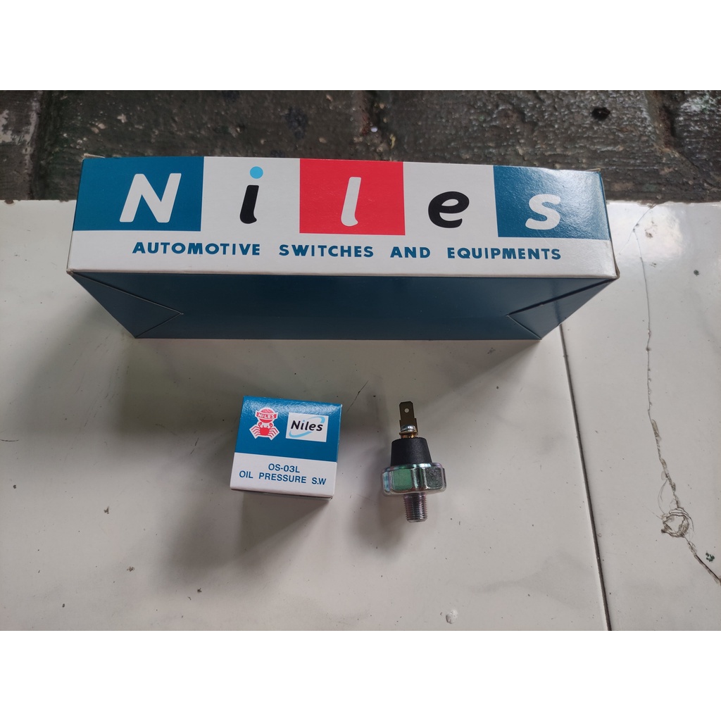 Jual switch oli oil pressure mobil universal NILES | Shopee Indonesia