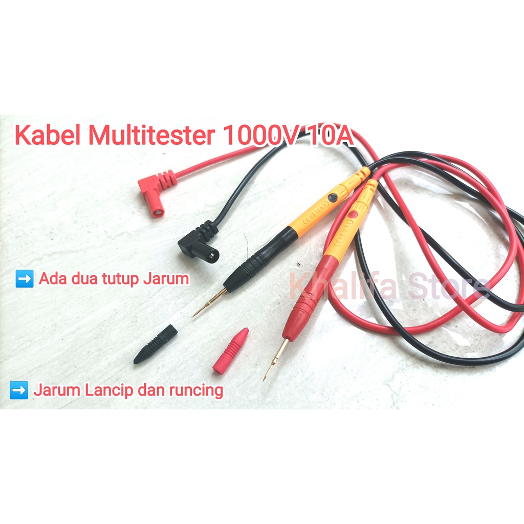 Jual Digital Kabel Jarum Alat Pengukur Tegangan Arus Dll Multitester ...