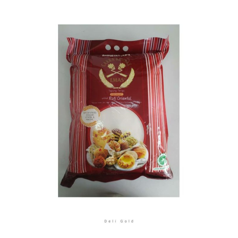 Jual Tepung Cakra Kembar Emas Oriental repack 1kg | Shopee Indonesia