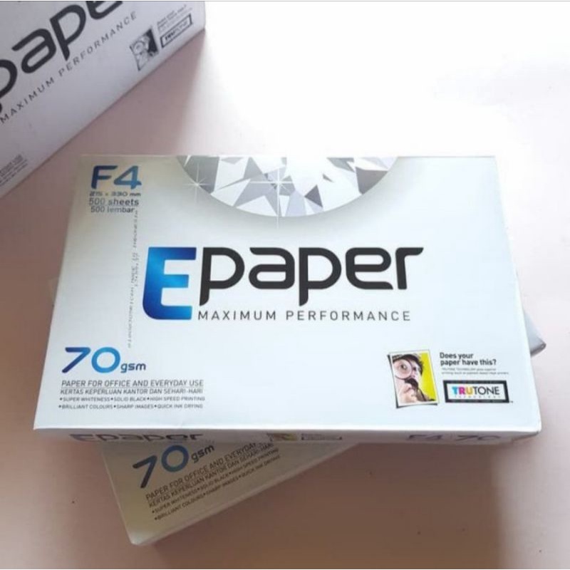 Jual Kertas HVS F4 70gr E Paper | Shopee Indonesia