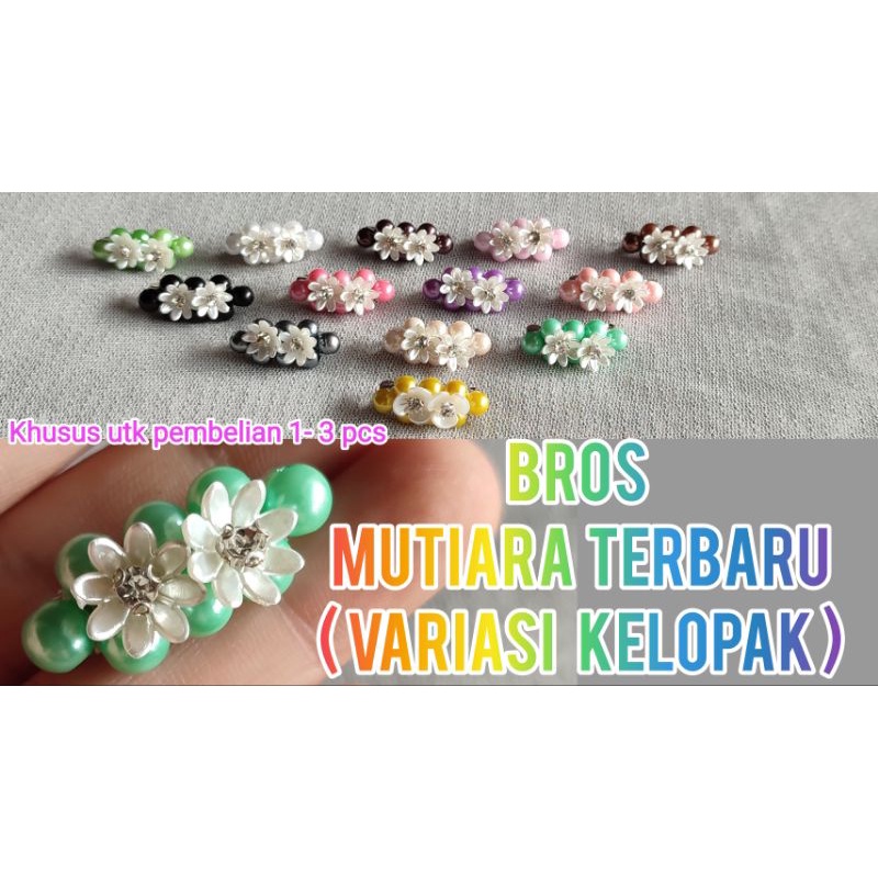 Jual bros bunga kecil / bros bunga mini / bros bunga dagu / bros bunga ...