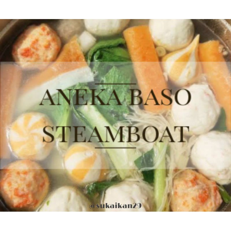 Jual Aneka Baso Seafood Steamboat Cedea kemasan 1 Kg | Shopee Indonesia