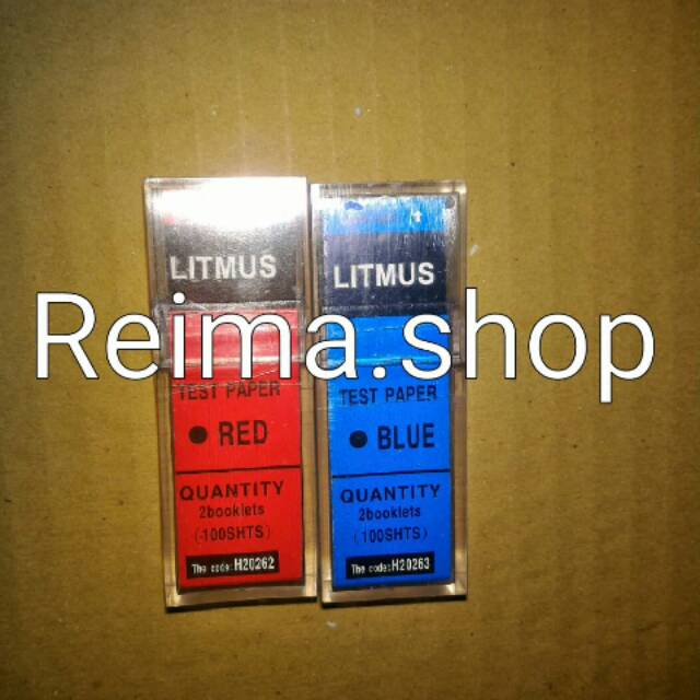 Jual Kertas lakmus merah dan biru/kertas lakmus | Shopee Indonesia