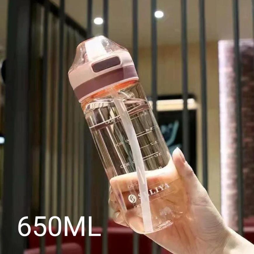 Jual Botol Minum Air Sedotan Botol Tumbler Cups Botol Minum Karakter Viral Botol Seliya 500Ml ...