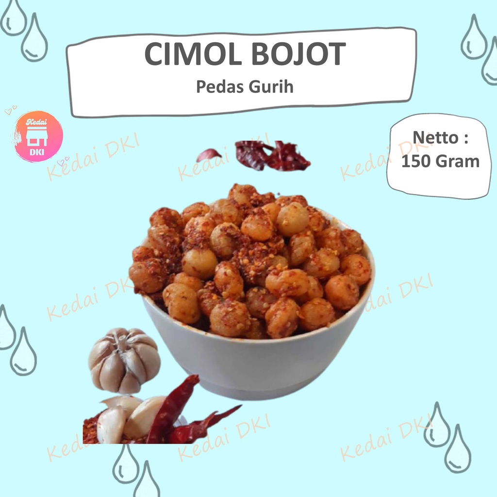 Jual Cimol Bojot Cirambay Cipak Koceak Rasa Asin Pedas Gurih Bumbu ...