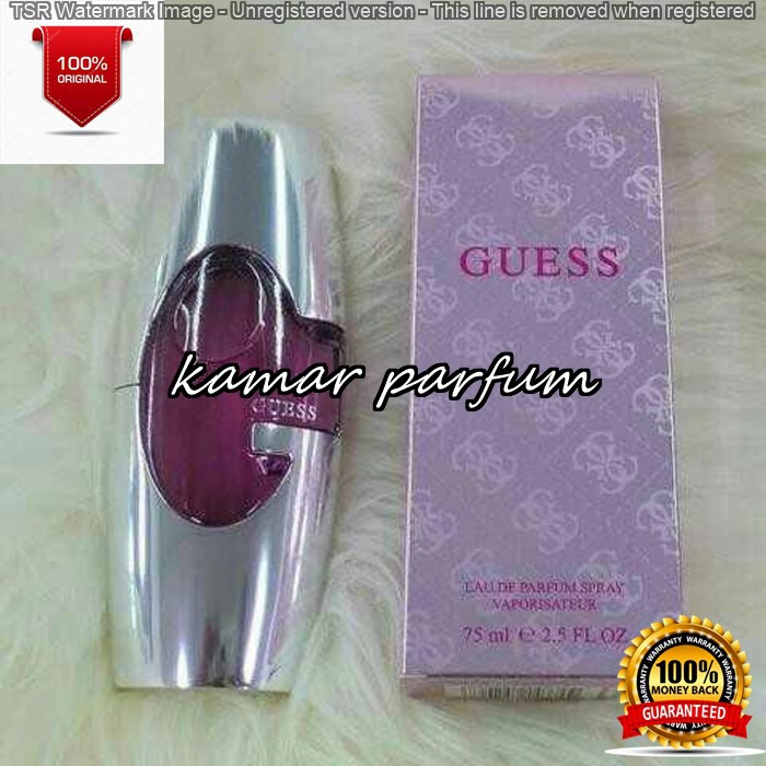 Jual No Box- Original Eropa Parfum Guess Pink Women EDP 75 Ml | Shopee ...
