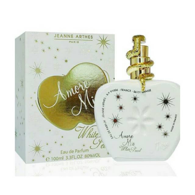 Jual Parfum Original Jeanne Arthes Amore Mio White Pearl For Women Edp 100ml | Shopee Indonesia