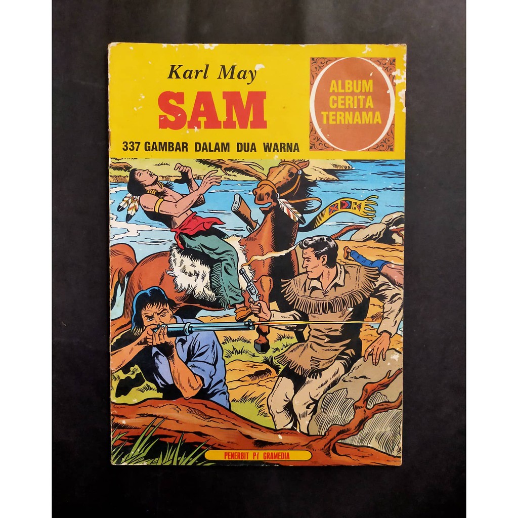 Jual Buku Komik Eropa Album Cerita Ternama Sam Karl May | Shopee Indonesia