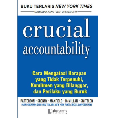 Jual Buku Crucial Accountability. Kerry Peterson- Joseph Greeny ...