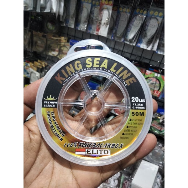 Jual Senar Leader FLUOROCARBON Elito King Sea Line | Shopee Indonesia