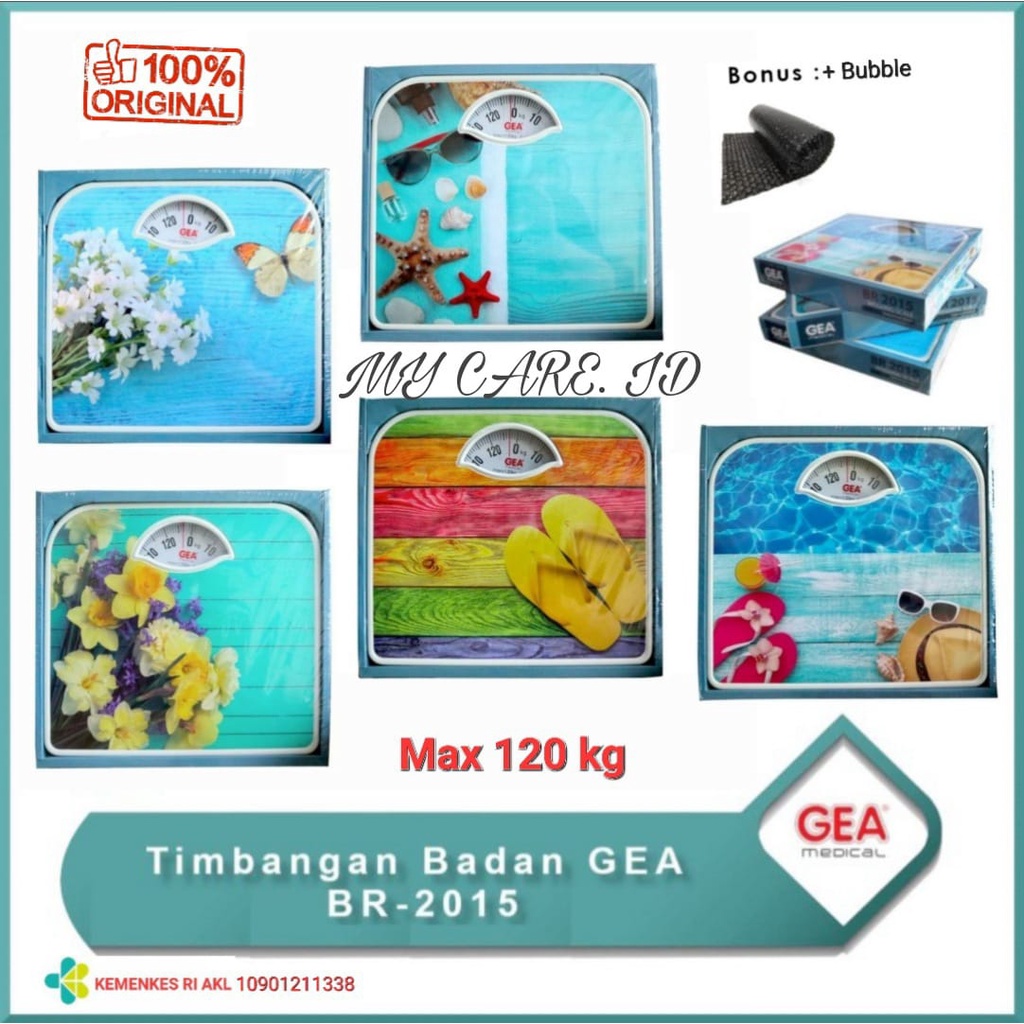 Jual LynCare Timbangan Badan Manual (Analog) GEA BR 2015 / Timbangan ...