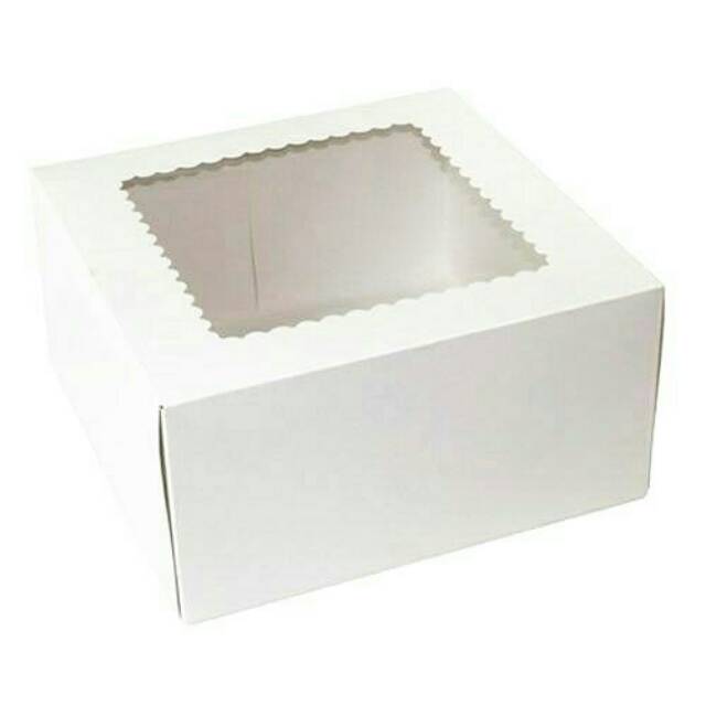 Jual Box dengan jendela, ukuran bisa milih (min order 30 pcs) | Shopee ...