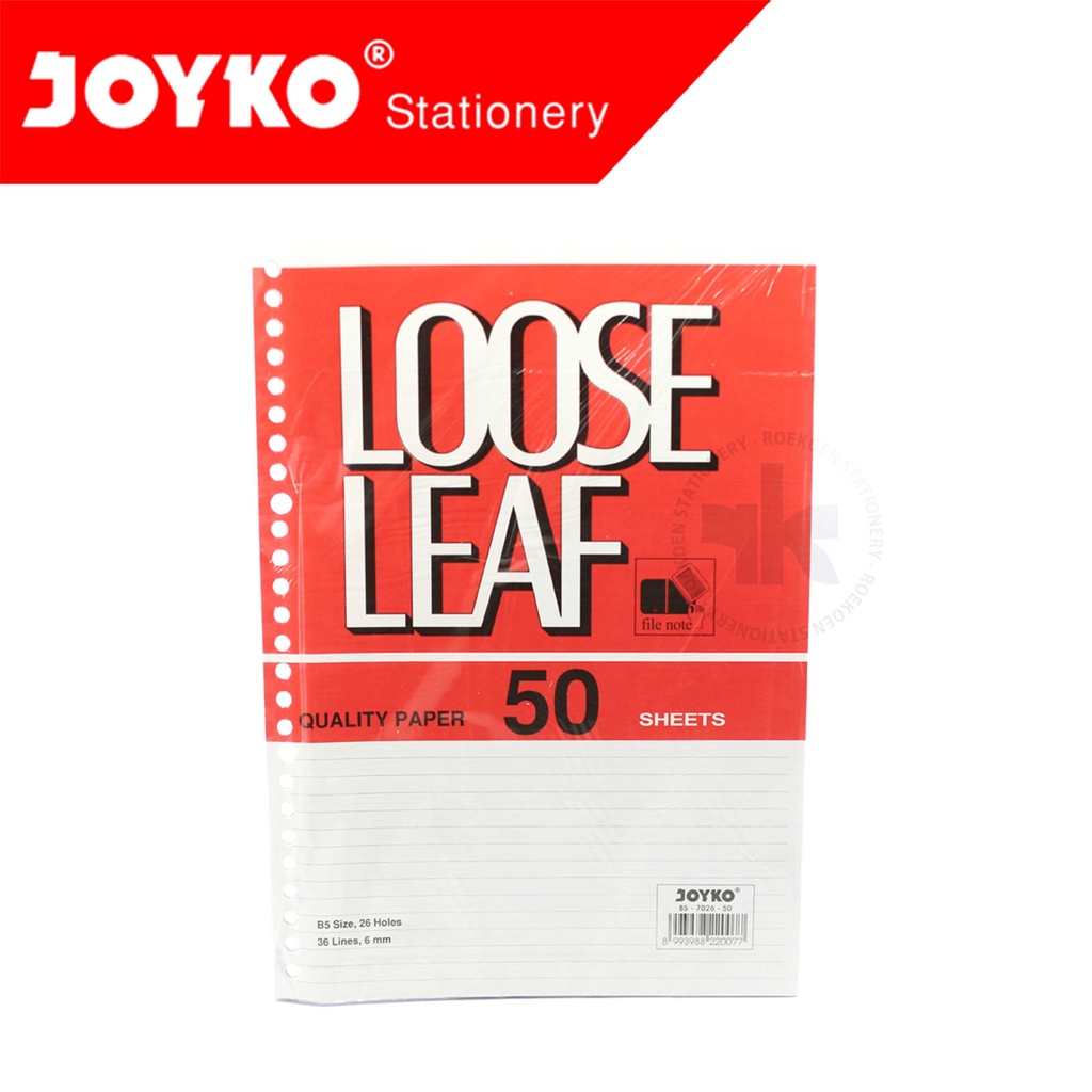 Jual Joyko Loose Leaf B5 Garis v50 | Shopee Indonesia