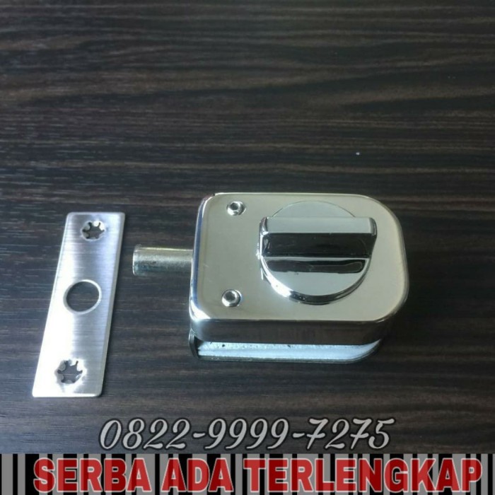 Jual [BISA COD] Glass Lock/Grendel Kaca/Pengunci Pintu Kaca/Grendel ...