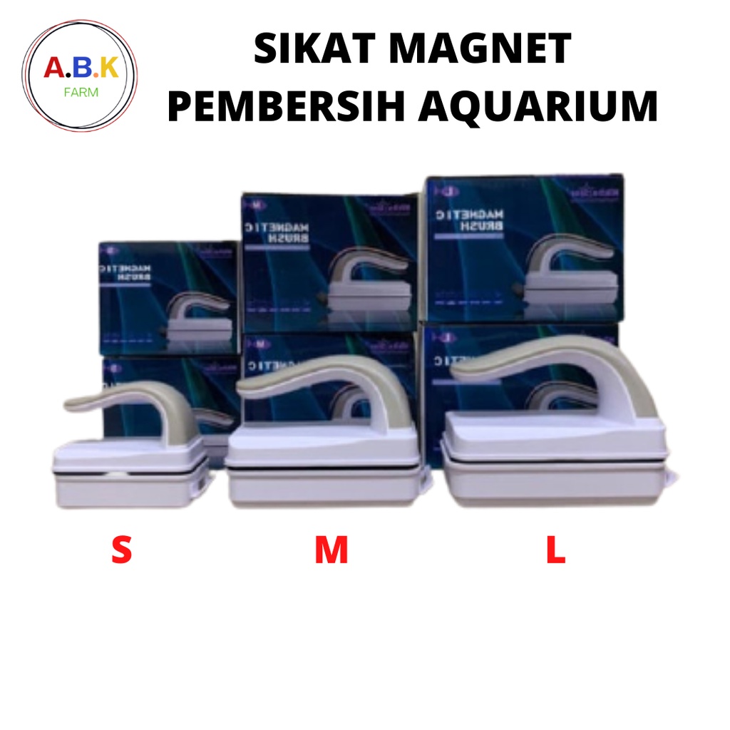 Jual NIKITA STAR MAGNETIC BRUSH MAGNET SIKAT PEMBERSIH KACA AQUARIUM ...