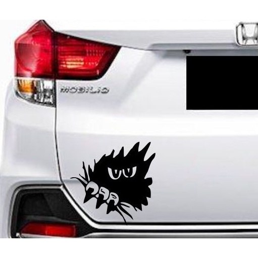 Jual stiker mobil keren stiker bagasi cutting sticker mobil peeking ...