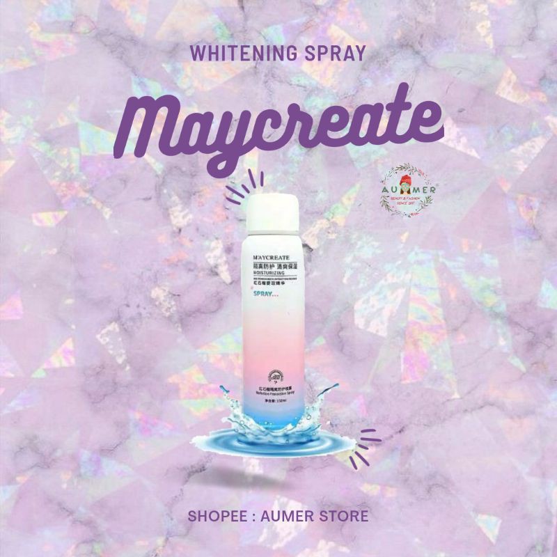 Jual MAYCREATE MOISTURIZING SPRAY | Shopee Indonesia