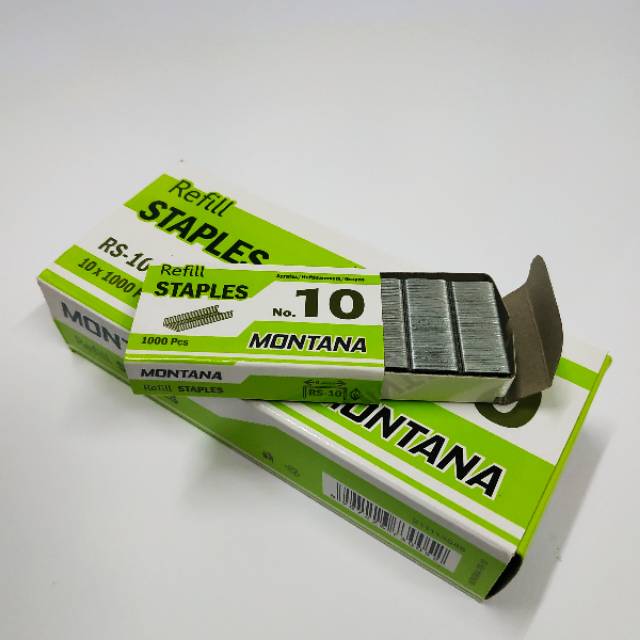 Jual Isi Staples Kecil isi 10 pak | Shopee Indonesia