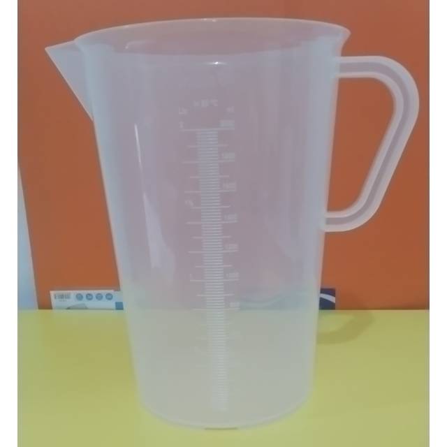 Jual Beaker with handle 2L VIT LAB. Beaker Plastik 2L. Beaker PP 2 L ...