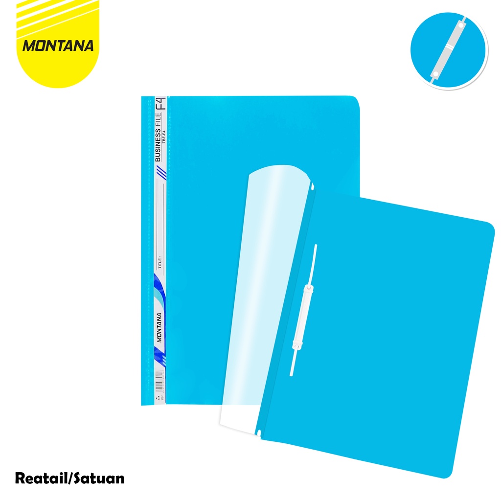 Jual MONTANA File Bisnis Map Plastik F4 Business File Dokumen Folder ...