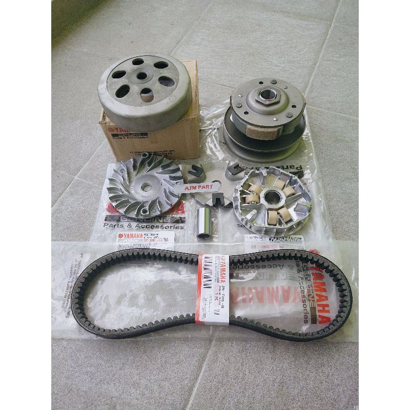 Jual Paketan Pully Assy CVT Komplit Mio m3 Mio z 125 New Soul gt 125 ...