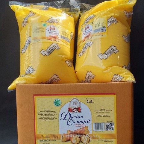Jual Selai Edna Creamfill Durian Kemasan 250g | Shopee Indonesia