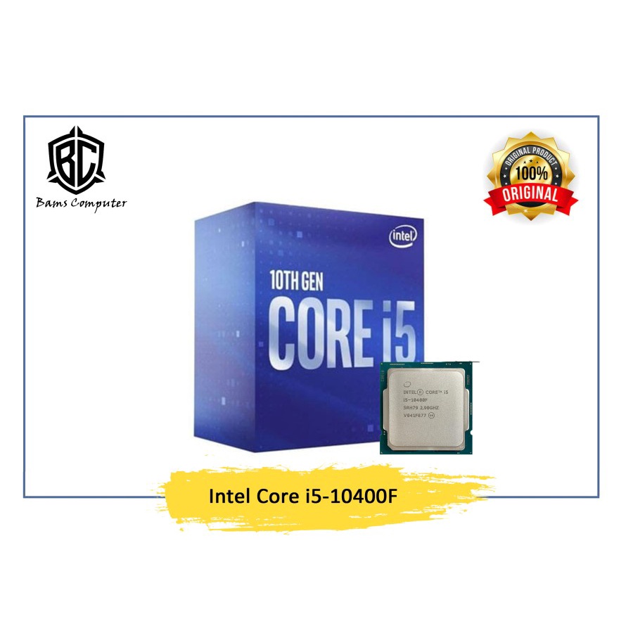 Jual Intel Core i5-10400F 2.9Ghz Up To 4.3Ghz - Cache 12MB [Box]LGA ...