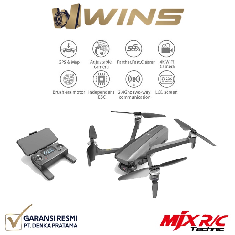 Jual MJX Drone RC BUGS 16 Pro EIS Garansi Resmi 1 Tahun | Shopee Indonesia
