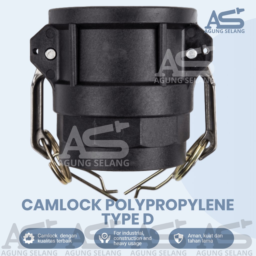 Jual Camlock PP D 1 1/2inch Polypropylene type Drat Female Thread Coupler | Shopee Indonesia