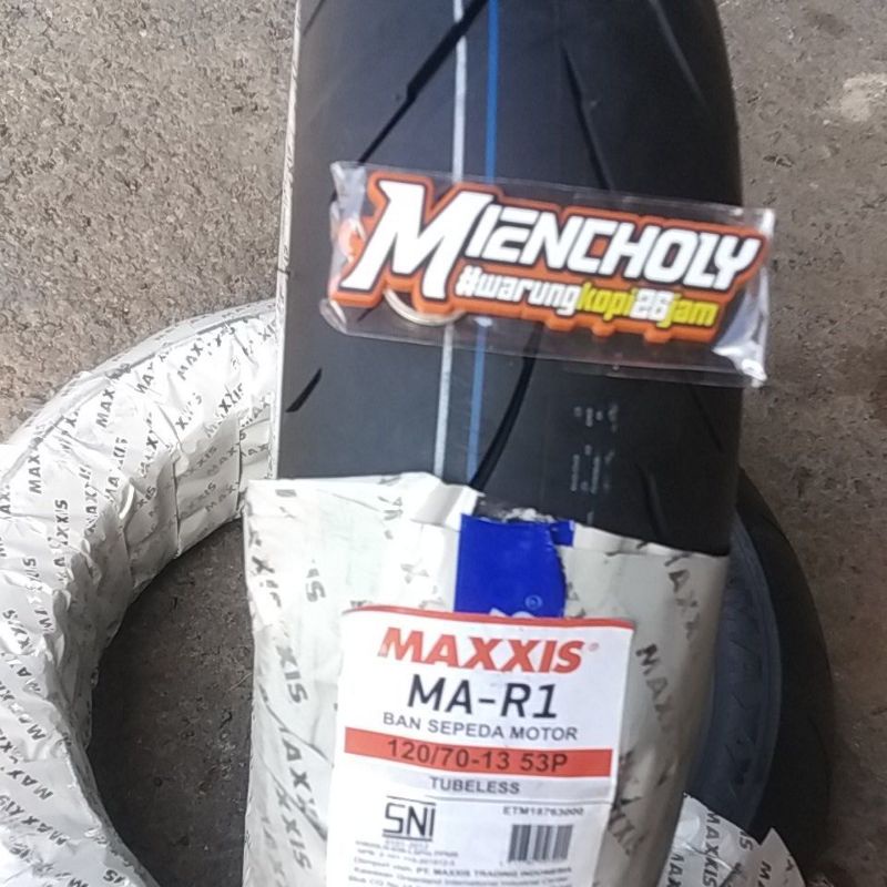 Jual BAN LUAR NMAX MAXXIS MA R1 12070 14070 RING 13 SOFT COMPOUND ...