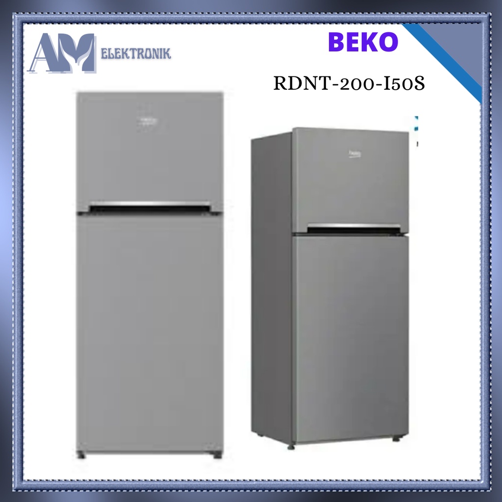Jual KULKAS BEKO RDNT - 200 - I 50 S / 2 PINTU 200 L | Shopee Indonesia