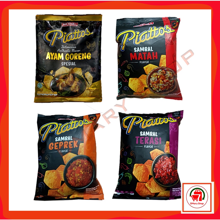 Jual Piattos Makanan Ringan Kentang Cita Rasa Asli Indonesia 75Gram ...