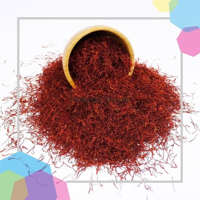Jual Bunga Saffron 0.5gr - Safron RED GOLD Of IRAN KULAITAS SAFRON ...
