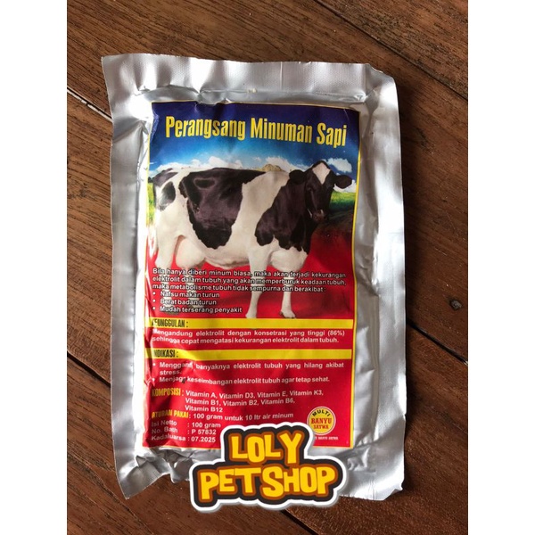 Jual Perangsang Minuman Sapi 100gram | Shopee Indonesia