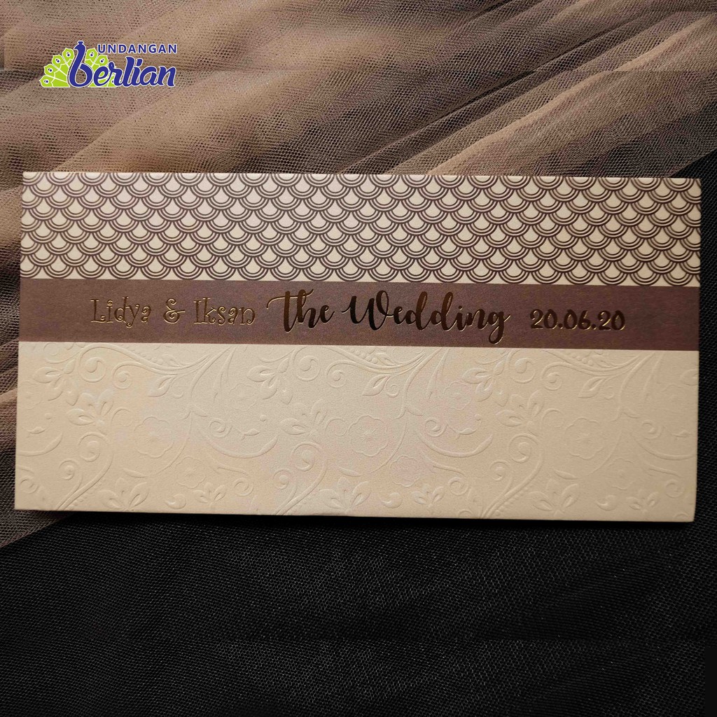 Jual Undangan Pernikahan / Blangko Undangan Pernikahan Murah H 027 Hard ...