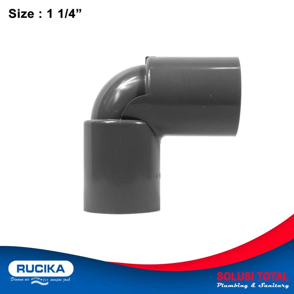 Jual Knee AW 1 1/4" RUCIKA / Elbow AW Inch PVC Rucika | Shopee Indonesia