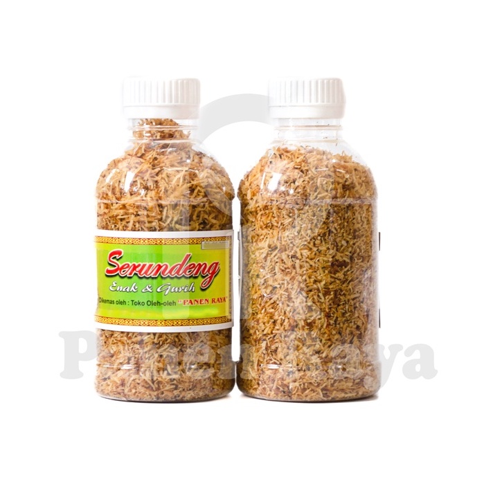 Jual Serundeng Kelapa Manis Botol PR Srundeng siap Makan | Shopee Indonesia