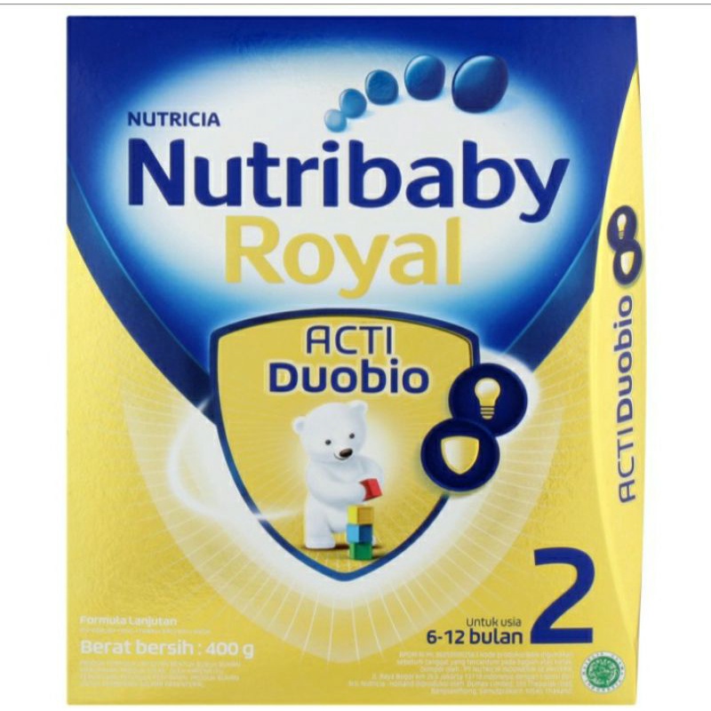 Jual SUSU FORMULA BAYI 6-12 BULAN | NUTRIBABY ROYAL 2 SUSU FORMULA 400G ...