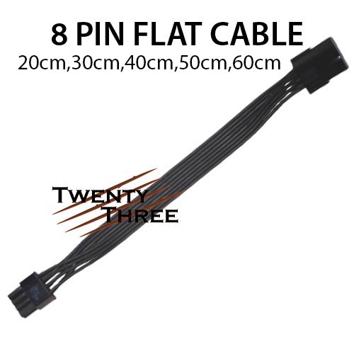 Jual Kabel 8 Pin Extension VGA PCIE PCI-E Cable Power 8pin extender GPU ...