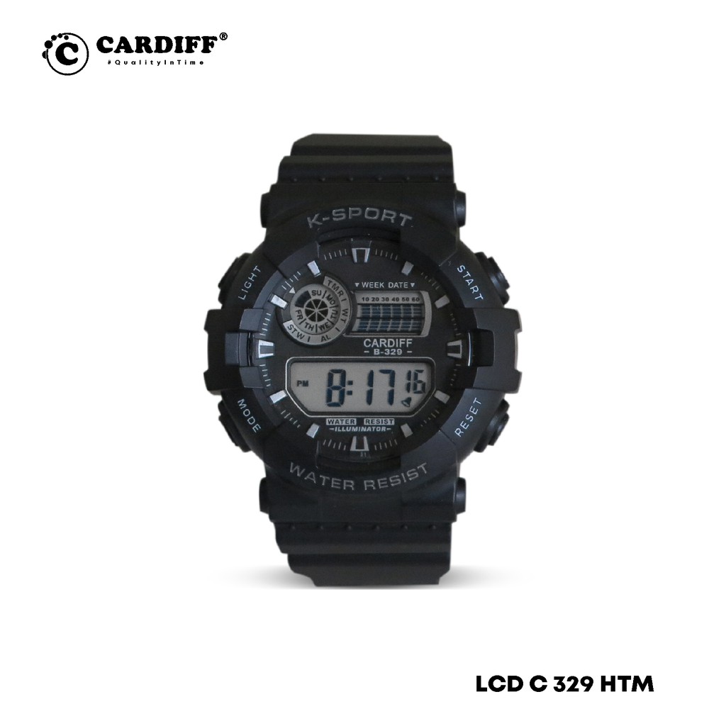 Jual JAM TANGAN CARDIFF WATER RESIST 329 SERIES | Shopee Indonesia