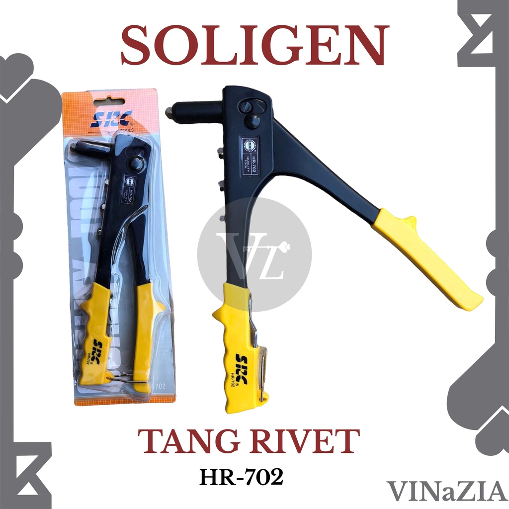 Jual TANG RIVET / HAND RIVETE / ALAT TEMBAK PAKU RIVET merk SOLIGEN HR ...