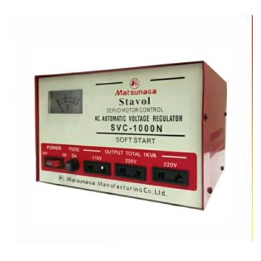 Jual Stabilizer matsunaga stavol 1000va 1000v 1000 va 500 watt 500w svc-1000n for pc komputer ...