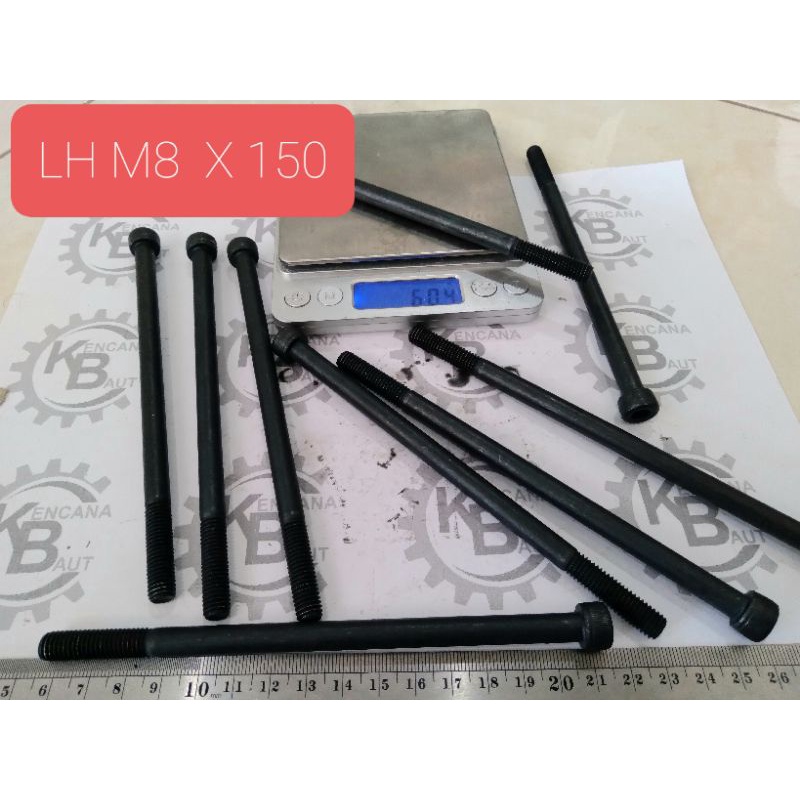 Jual Baut L Hitam M8 X 150 | Shopee Indonesia