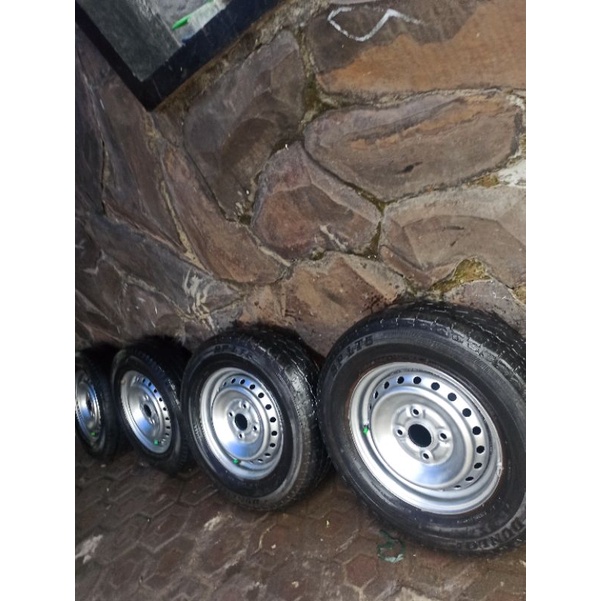 Jual serep satuan velg kaleng Ring 14 PCD 114 +Ban 185/70 atau 175/65 ...