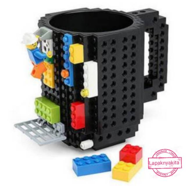 Jual [ COD ] Gelas Mug Lego Cangkir Tempat Minun Unik Lucu Mainan Seru ...