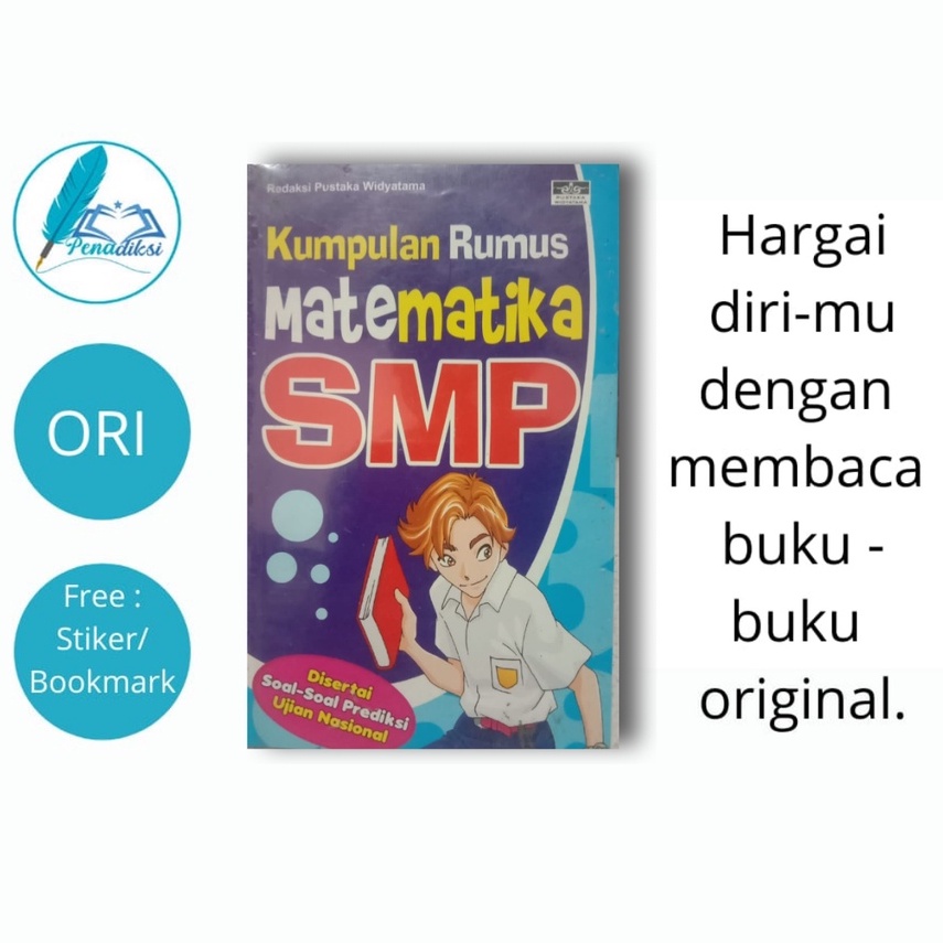 Jual Buku Kumpulan Rumus Matematika SMP - Redaksi Pustaka Widyatama ...