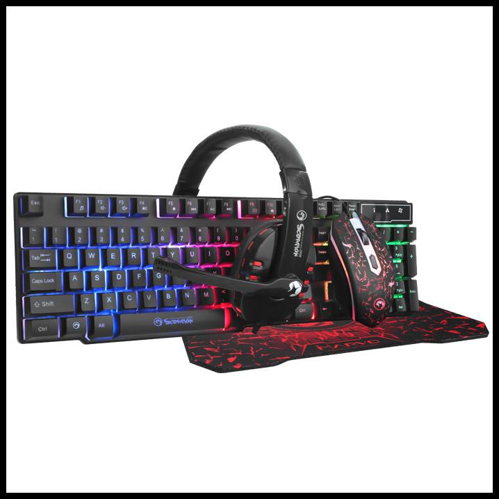 Jual Marvo Cm370 Gaming Starter Kit | Shopee Indonesia