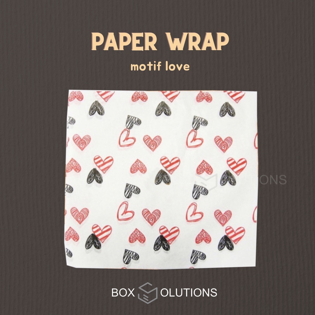 Jual kertas nasi / rice / paper wrap motif printing laminasi - 20x20 cm ...